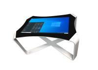 China ZXTLCD 43 Inch HD smart interactive touch table multitouch coffee table computer for sale for sale