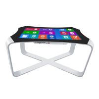 China Waterproof School And Office Bar Design Lcd I5 Smart 55 Inch Kiosk Interactive Multi Touch Table Office For Restaurants for sale