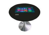 China 21.5 Inch Customizatble Size OS Smart Interactive Multitouch System Lcd Advertising Panel Touch Screen Table for sale