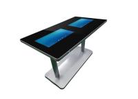 China 21.5 '' Android/Windows Smart touch dual screen interactive coffee table for meeting advertising display video kiosk for sale