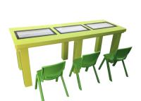 China Customizable Size Multi Point Capacitive Touch Amusements Kids Table LCD Touch for Kids Playing in the Kindergarten for sale