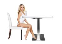 China Innovation Smart Touch Wireless Charger LCD Display Touch Table For Restaurant  Advertising Player Touch Coffee table for sale