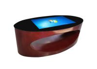 China 43 Inch Object Recognition Interactive Display Table Multi Touch Screen Coffee Shop Dining Table For Education for sale