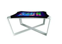 China Smart Home Interactive Touch Screen Table For Capacitive Coffee Shop Advertising Kiosks Display Table for sale