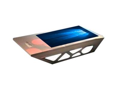 China Customizable 55 Inch Touch Screen Coffee Table Waterproof LCD Advertising Monitor Table for sale