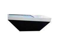 China Customizable 55 Inch Touch Screen Coffee Table Waterproof LCD Advertising Monitor Table for sale