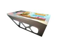 China Customizable 55 Inch Touch Screen Coffee Table Waterproof LCD Advertising Monitor Table for sale