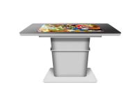 China Restaurant Coffee Shop Multi-Touch Interactive Table 4k 43 Inch Waterproof Windows OS for sale