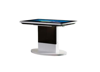 China 55 Inch Smart Windows Multi Touch Screen Coffee Table Conference Interactive Touch Table for sale
