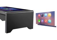 China Smart Touch LCD Multi Touch Coffee Table 43 Inch Customization With Windows for sale