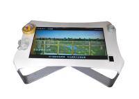 China 43 Inch Windows X-type Interactive Multitouch Coffee Table With Touch Screen Indoor for sale