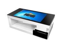 China Smart Multi Touch Screen Table Windows System Digital Kiosk LCD TV Table for sale
