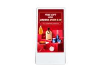 China 43 Inch High Brightness Ip65 Waterproof Digital Signage Floor Stand Lcd Screen Outdoor Digital Display Board Price for sale
