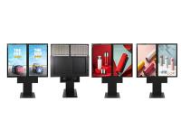 China Double Screen LCD Display Outdoor Panel Digital Signage LCD Screen For Advertising Outdoor Price for sale