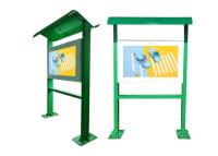 China Various Color 49 Inch Portable LCD Advertising For Outdoor Outdoor LCD Kiosk Digital Signage And Displays for sale