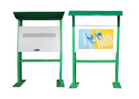 China Various Color 49 Inch Portable LCD Advertising For Outdoor Outdoor LCD Kiosk Digital Signage And Displays for sale