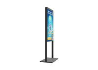 China Outdoor 55 Inch Lcd Advertising Screen Floor Stand Advertising Digital Signage Displays for sale