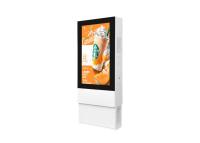 China 55 Inch Outdoor LCD Sign Board HD Display Android / Windows Totem Advertisement Digital Signage Kiosk for sale