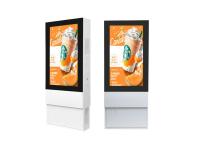 China 55 Inch Outdoor LCD Sign Board HD Display Android / Windows Totem Advertisement Digital Signage Kiosk for sale