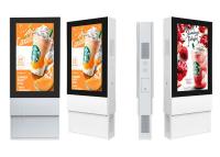 China 55 Inch Outdoor LCD Sign Board HD Display Android / Windows Totem Advertisement Digital Signage Kiosk for sale