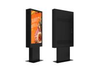 China Floor Stand Kiosk Digital Signage Display Outdoor Digital Advertising Screens For Sale for sale