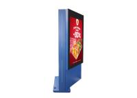 China 55 Inch Floor Standing Outdoor LCD Screen Advertising Digital Signage With Air Condition for sale
