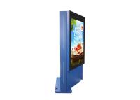 China 55 Inch Floor Standing Outdoor LCD Screen Advertising Digital Signage With Air Condition for sale