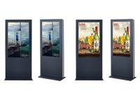 China Prices Outdoor 55 Inch LCD Advertising Player network floor-standing digital Stand Outdoor LCD Advertising Signs for sale