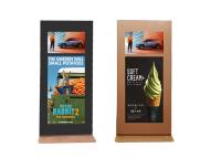 China OEM Factory 55 Inch Advertising Totem Waterproof Floor Standing LCD Outdoor Digital Signage Displays for sale