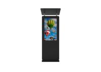 China Hot Sale 43 Inch Outdoor Dual Screen Digital Drive Thru Menu Boards Waterproof LCD Advertising Digital Signage for sale