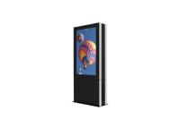 China 75inch outdoor IP65 LCD display 2500nits waterproof anti-fog 4g Android system high brightness outdoor lcd digital for sale
