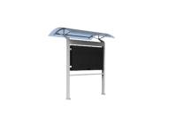 China 55 Inch High Brightness Ip65 Waterproof Digital Signage Floor Stand Lcd Screen Outdoor Advertising Display for sale