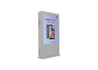 China 75 Inch Waterproof outdoor Capacitive Battery Powered Digital Posters Portable Movable LCD advertising Display for sale