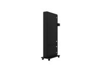 China Portable Outdoor CMS Advertising Software LCD Advertising Display Kiosk Battery Powered Digital Signage With Wheels for sale