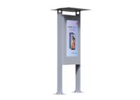 China Portable Waterproof Lcd Screen 4K Outdoor Display Floor Standing Digital Signage For Bus Stops Highways for sale