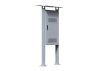 China Portable Waterproof Lcd Screen 4K Outdoor Display Floor Standing Digital Signage For Bus Stops Highways for sale