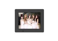 China 8 Inch Digital Photo Frame Touch Buttons Infront Picture Video Player HD Input Wide Screen Digital Picture Frame for sale