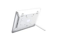 China Intelligent Art Museum Display Gallery Wooden Signage Artistic Smart Digital Photo Frame for sale