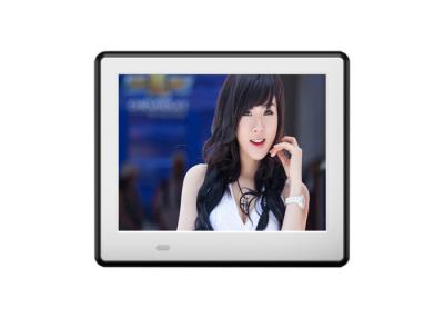 China 8 Inch LCD Backlight HD 1024*600 Digital Photo Frame with Wood Frame and Full Function for MP3/WMA/AAC/WAV Audio Format for sale