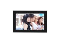 China 1500 mAh Rechargeable Battery 9 inch Aluminium Digital Photo Frame with MP4/Mov/Avi Video Format for sale