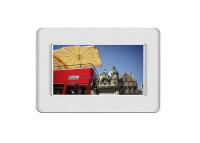 China 7 Inch High Quality Wall Mounted Wood Poster Painting Picture Digital Photo Frame For Decoration for sale