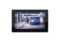 China White Color 14 Inch Digital Photo Frame With Multi OSD Language And Stereo-speakers X 2 for sale