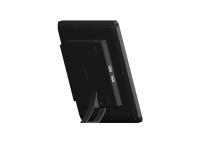 China Fast Delivery Clock Flat Glass Screen Shop Advertising Player 15 Inch LCD Digital Photo Frame for sale