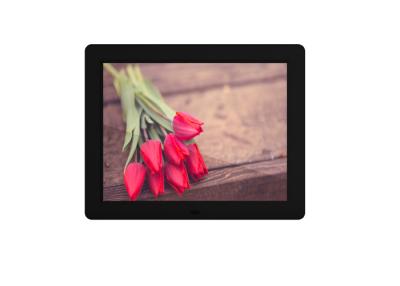 China 15 Inch Home Decoration Digital Remote Sharing Wooden Photo Frame for sale