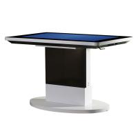 China Waterproof 43 Inch All in One Floor Stand Capacitive Touch Table Kiosk For Resturant for sale