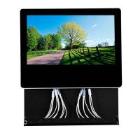 China Metal Wall Mounted Electric Mobile Phone Charging Station Digital Signage  With 21.5'' AD Screen for sale