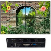 China 47 Inch Super Slim 3 X 3 Video Wall , Lightweight Multi Screen Monitor Low Power Consumption for sale