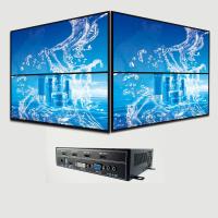 China High Definition Wall Mount 4 Screen LCD Video Wall Super Wide Visual Angle for sale