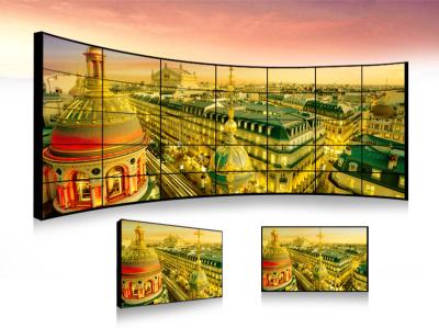 China Full Color Indoor LCD Video Wall / Multiple Tv Wall DMl DVI VGA BNC Interface for sale