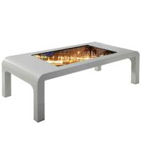 China 43 Inch Floor Stand Infrared Multi Touch10 Points  Interactive Coffee Table for sale